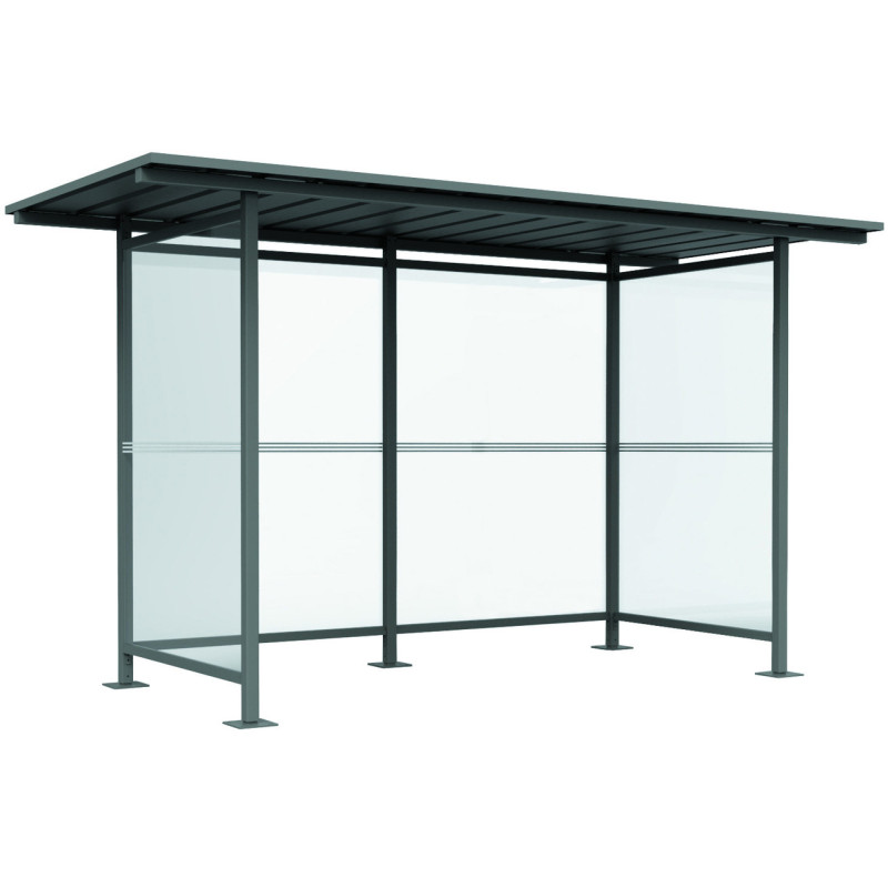 Abri de bus acier GLU - Challenger