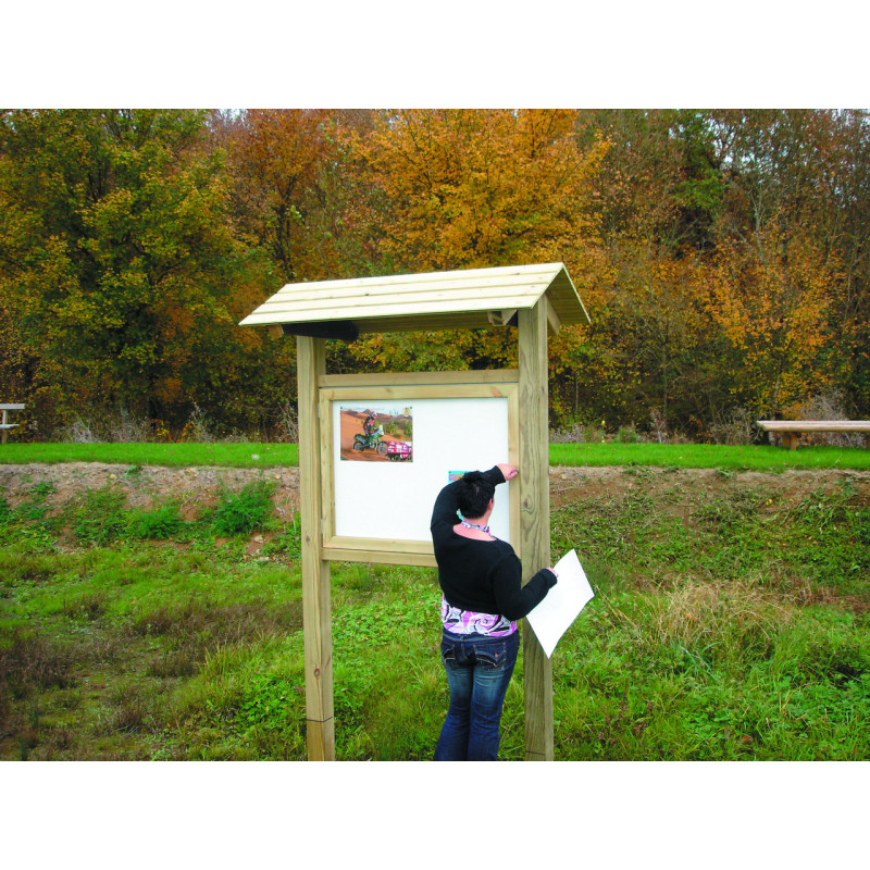 Panneau d'affichage BOIS